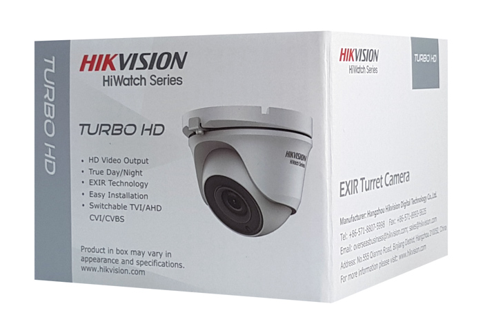 HIKVISION υβριδική κάμερα HiWatch HWT-T140-M, 2.8mm, 4MP, IP66 ...