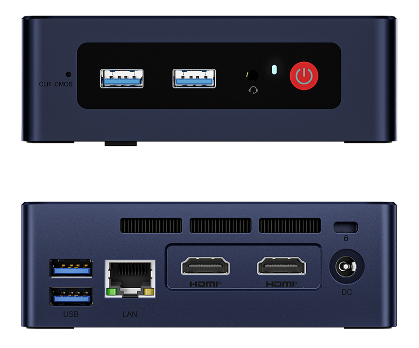 BEELINK mini PC MINI S12 Pro, Intel N100, 16B, 500GB SSD, Windows 11 ...